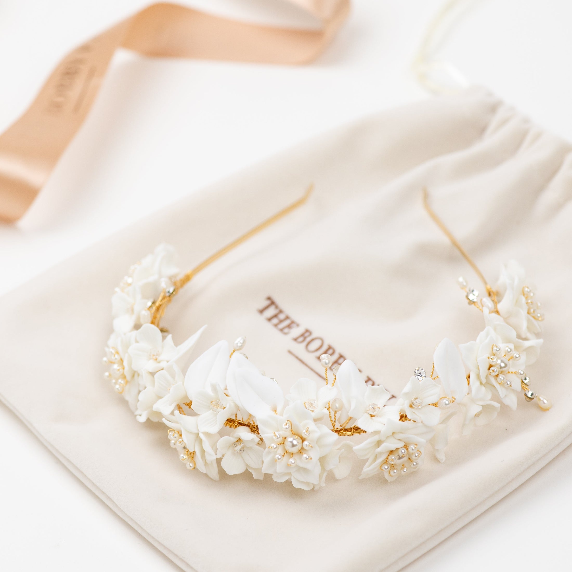 Cassia - Gold & Silver Bridal Headband – The Bobby Pin