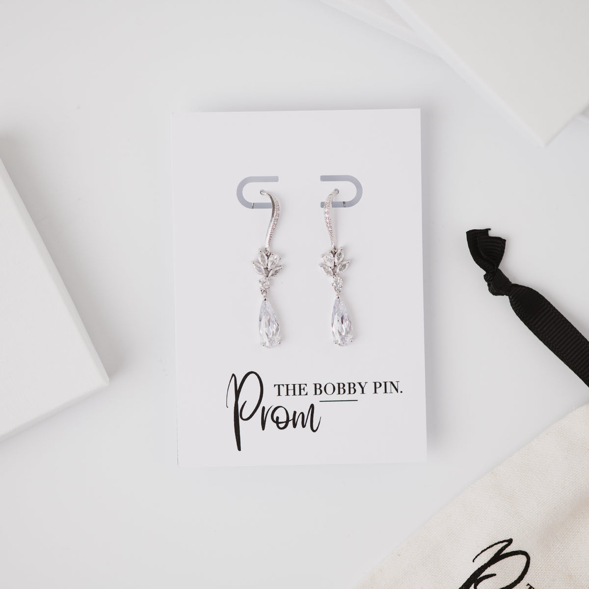 Trinity - Earrings for Prom Night - Prom Accessories by The Bobby Pin ...