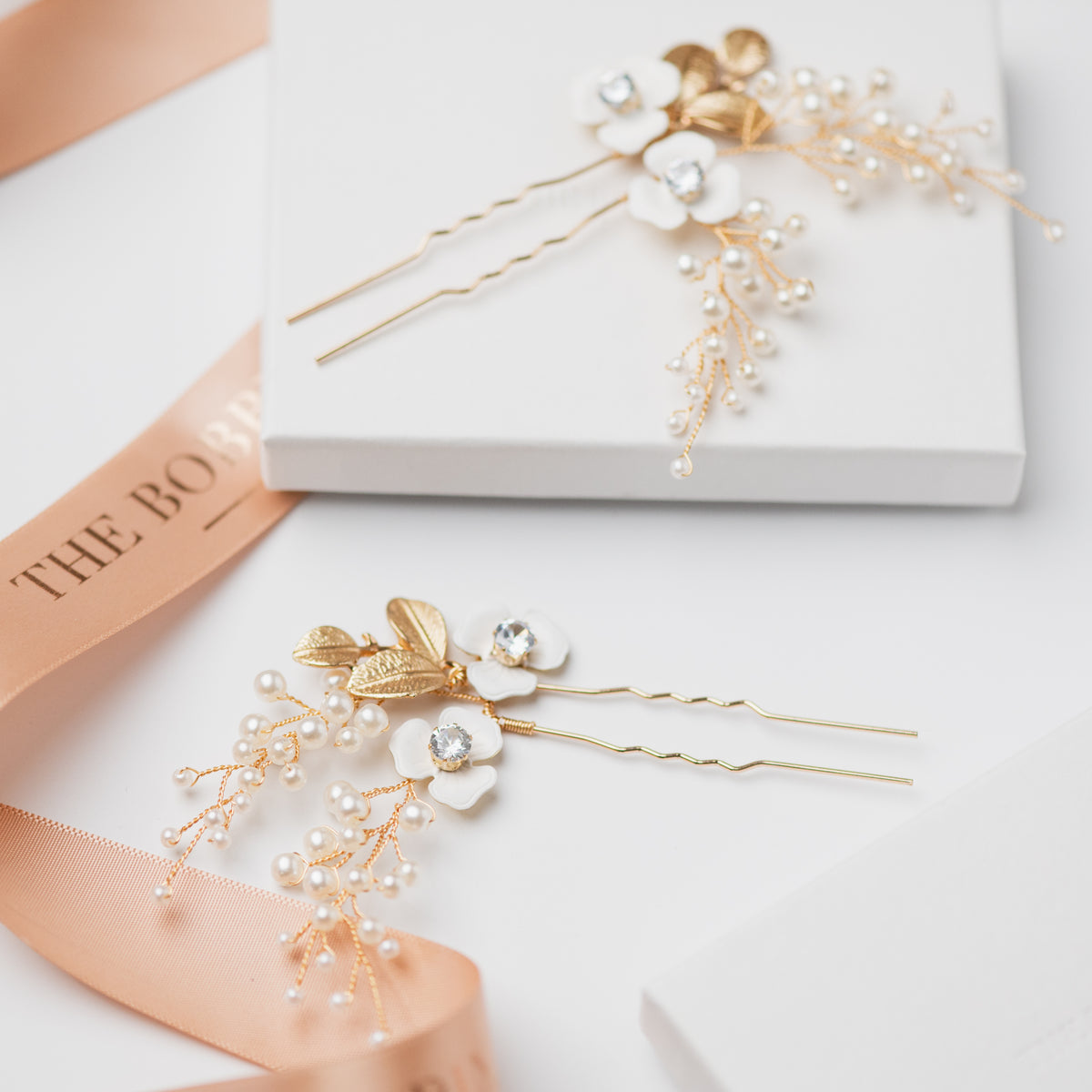 Cara - Gold & Silver Bridal Hair Pins – The Bobby Pin