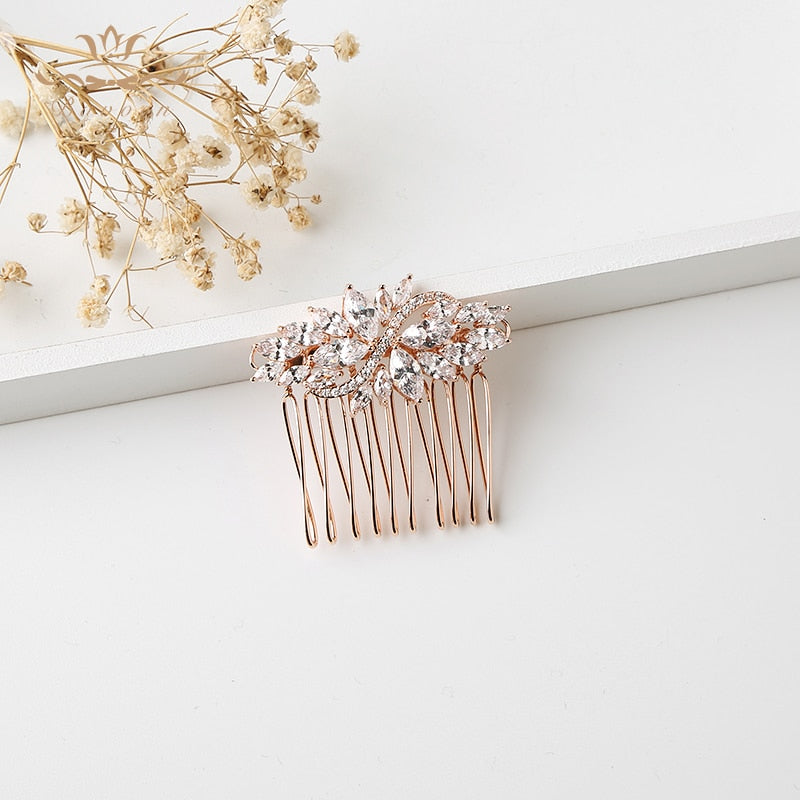 Avery - Gold Bridal Hair Comb – The Bobby Pin