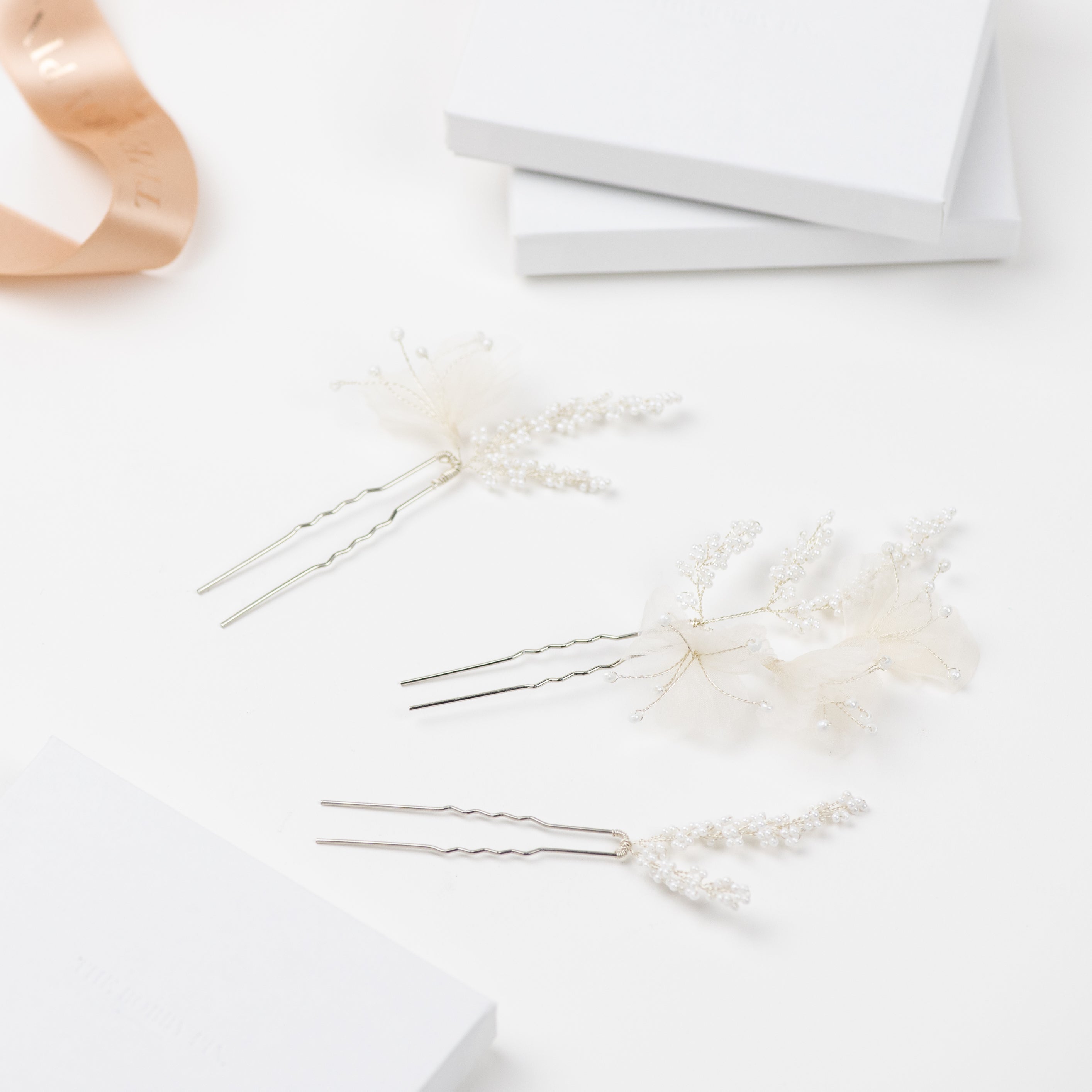 Natalia - Gold & Silver Bridal Hair Pins – The Bobby Pin
